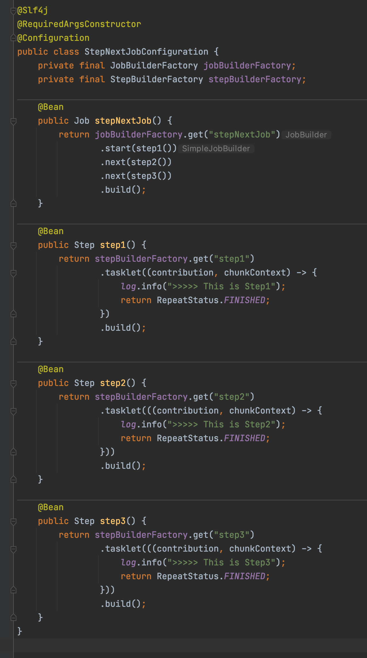 Spring Batch Guide - 04. Spring Batch Job Flow