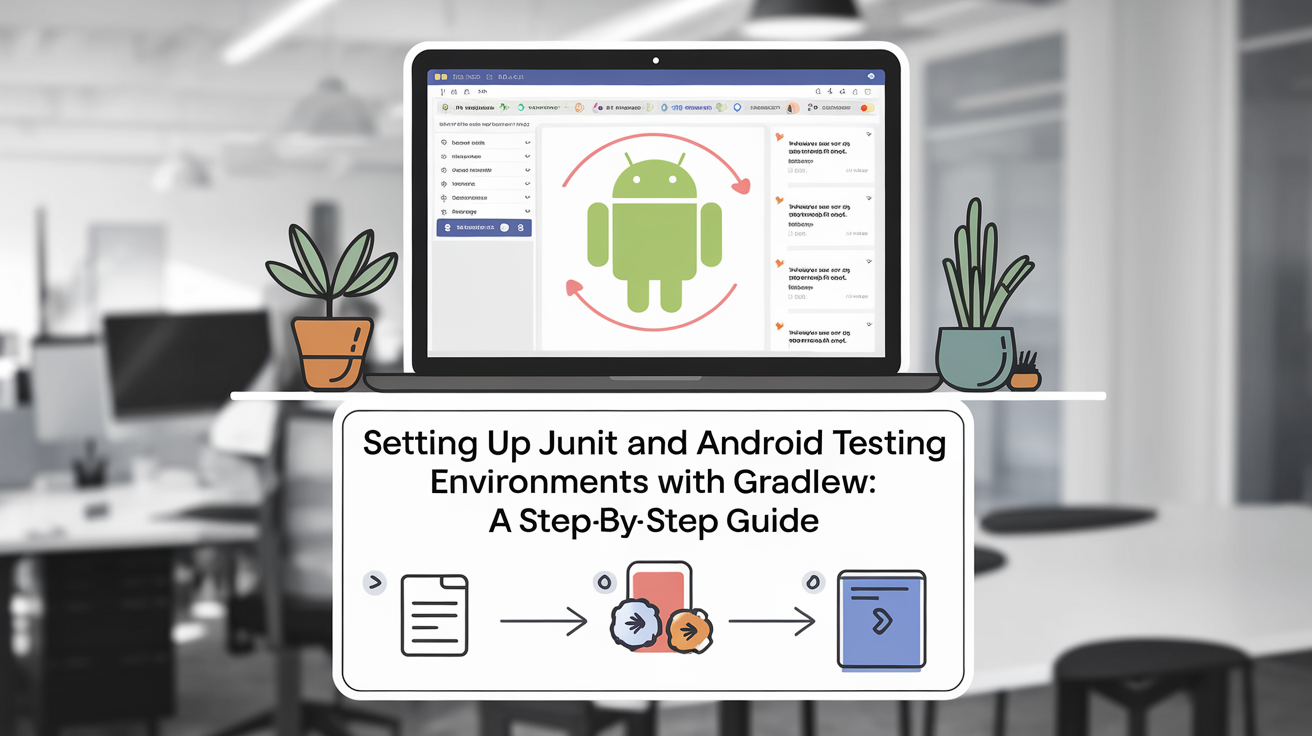 Gradlew을 사용한 JUnit 및 Android 테스트 환경 구축: 단계별 가이드