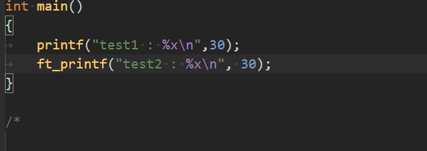 ft_printf 형식지정자 xX처리.