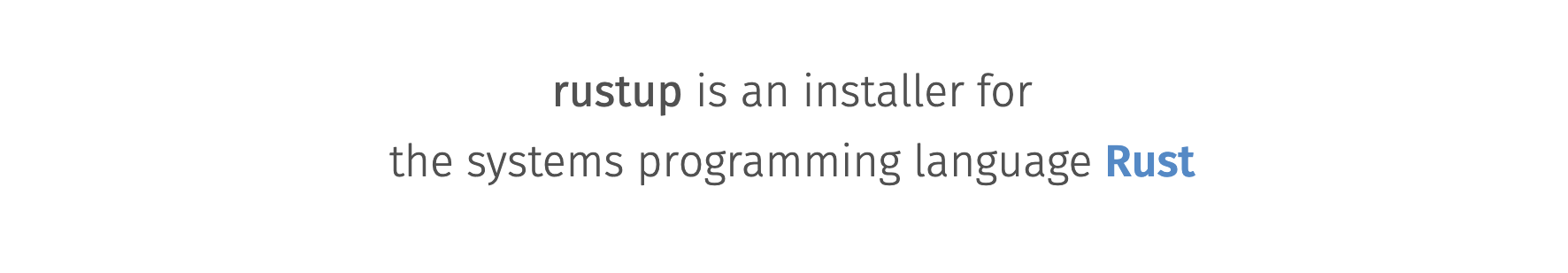 Rust 설치 및 환경 설정 구성