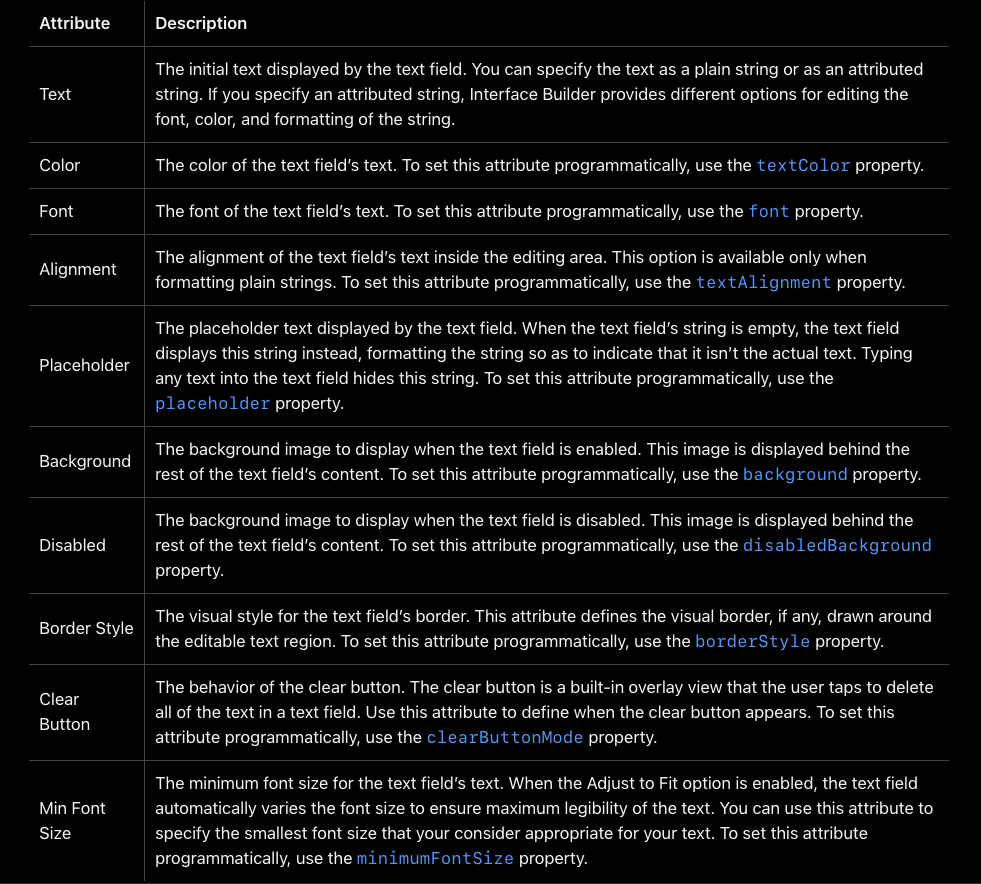 [iOS/UIKit] UITextFieldDelegate