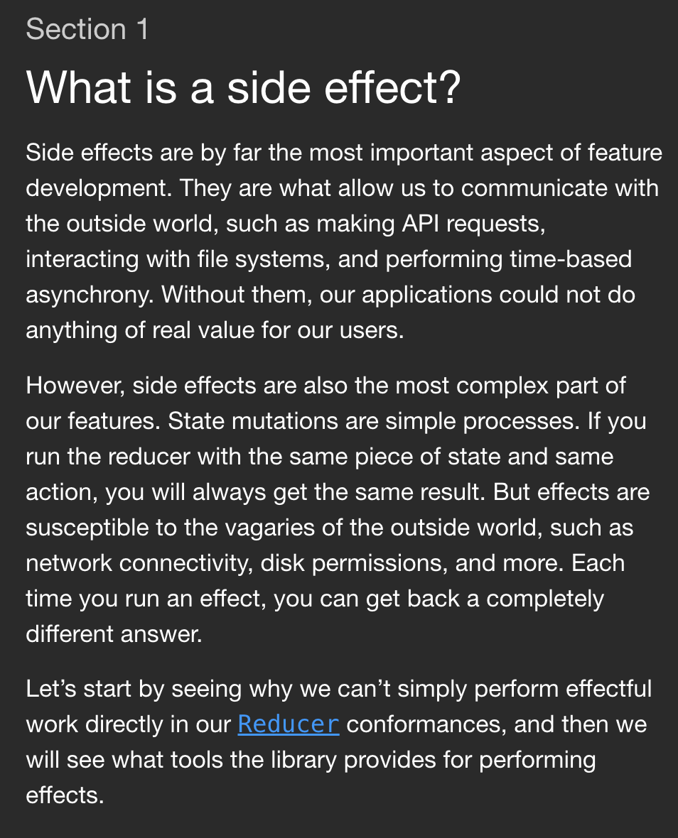 [SwiftUI] TCA Tutorial - Adding side effects