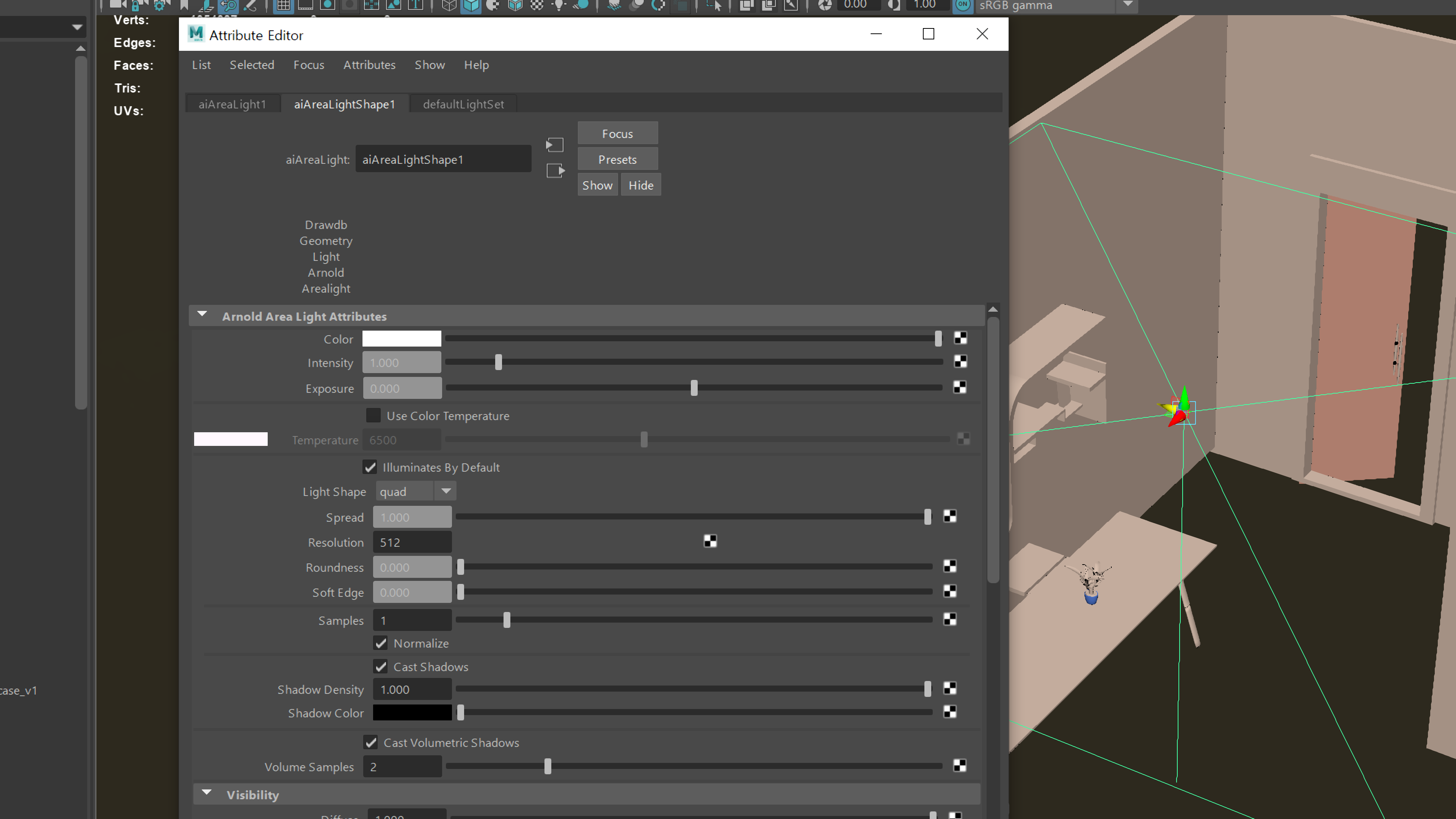 TIL 20210319 Maya Atmosphere, area light, ambient oclusion