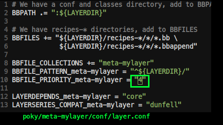 yocto - .bbappend