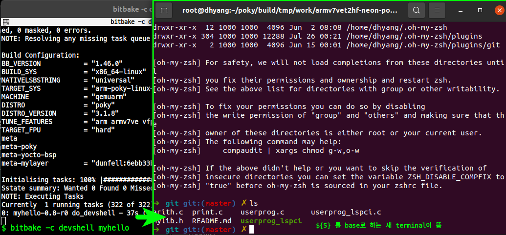yocto - addtask, add variable, python task, task 개발