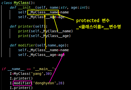 Class / super / 상속 / 오버라이드 / operator / classmethod / staticmethod / property / private