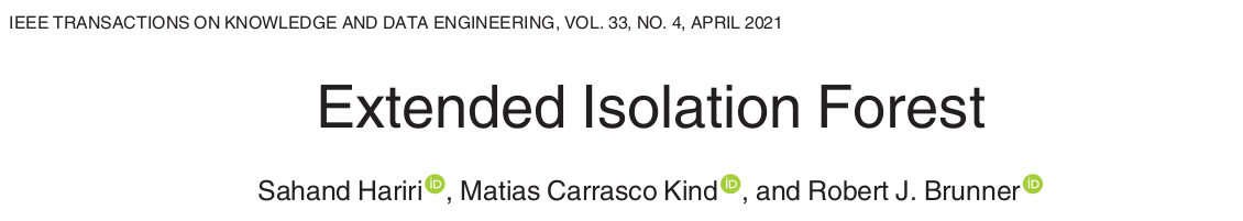 Extended Isolation Forest