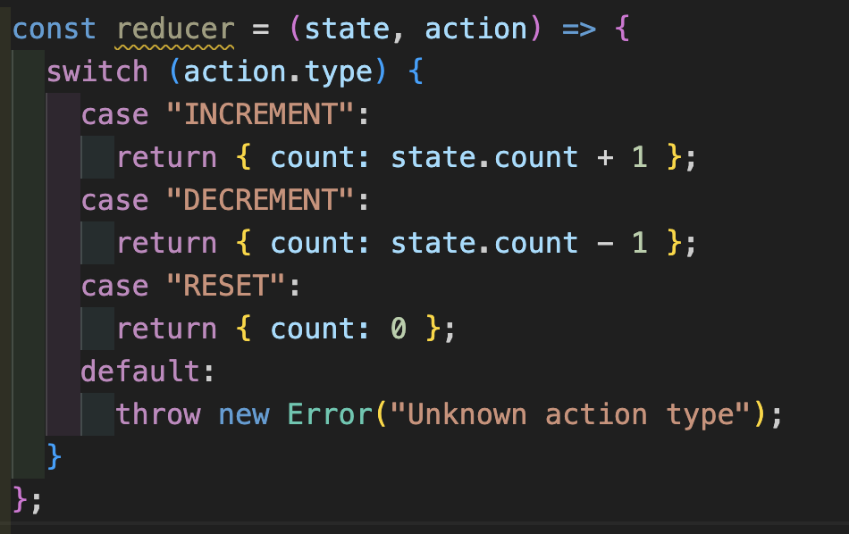 React) useReducer()