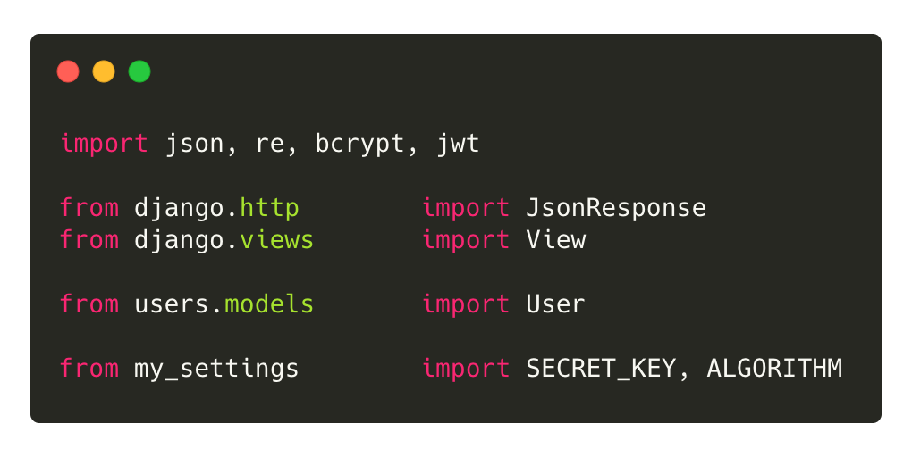 Django | WeStagram 5, 6. 회원가입 비밀번호 암호화 및 로그인 JWT 적용