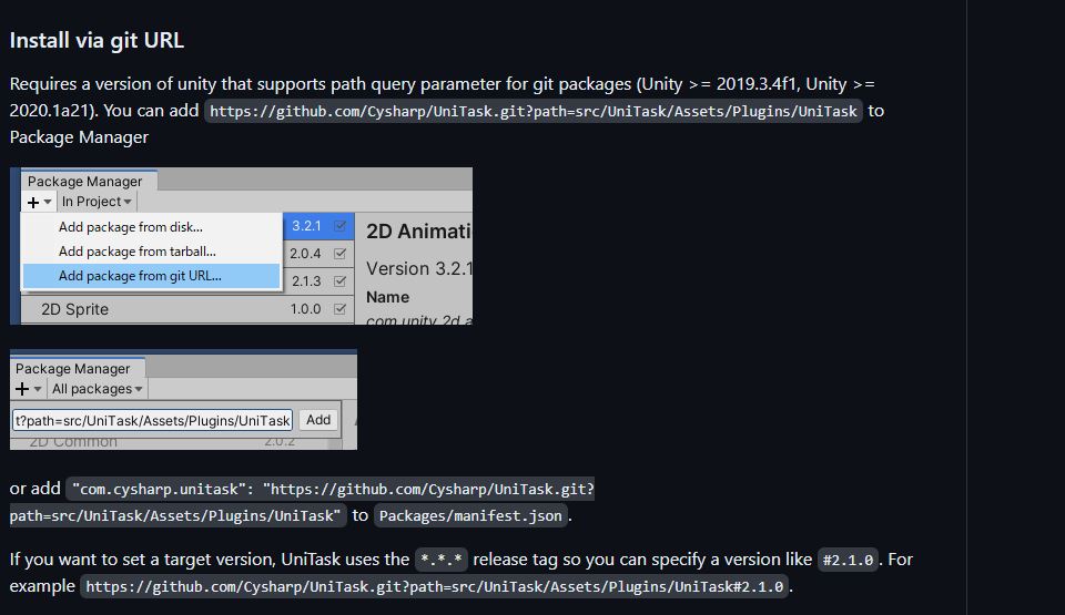 UniTask [유니테스크] 사용하기