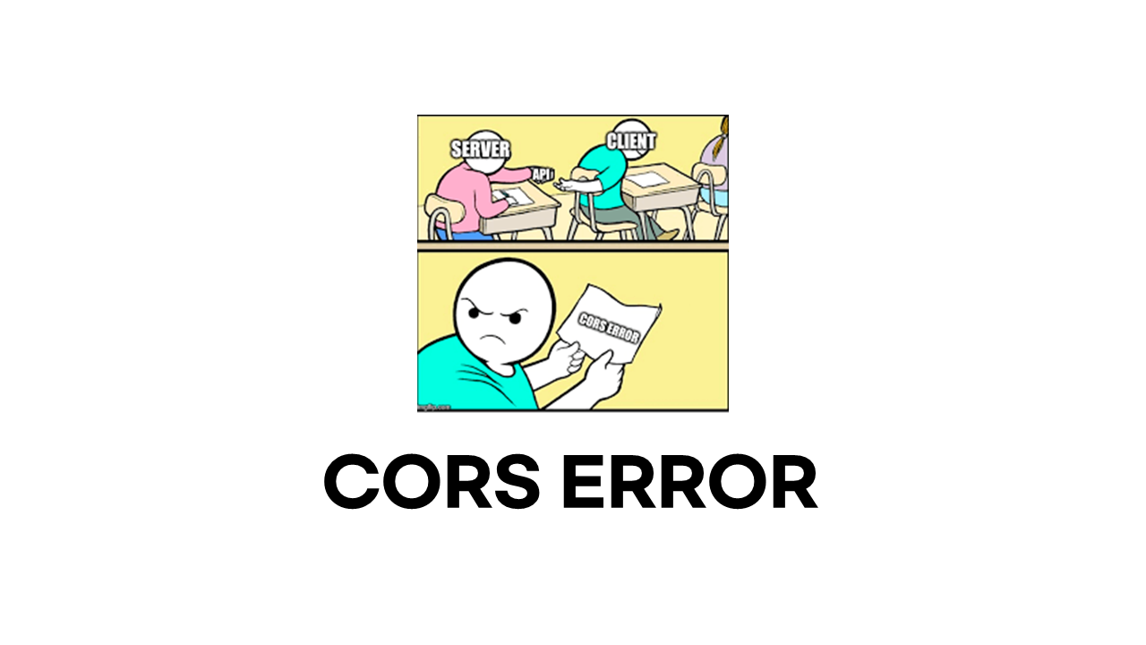 [CORS] CORS 에러