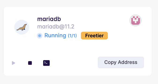 클라우드 타입(CLOUD TYPE)으로 MariaDB, Node.js, React 배포하기 - MariaDB 배포