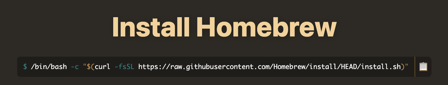 Mac M1 Homebrew 홈브류 설치
