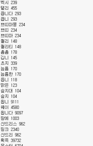 Soynlp의 비지도학습 단어 사전을 통한 오타 및 띄어쓰기 교정 정확도 향상