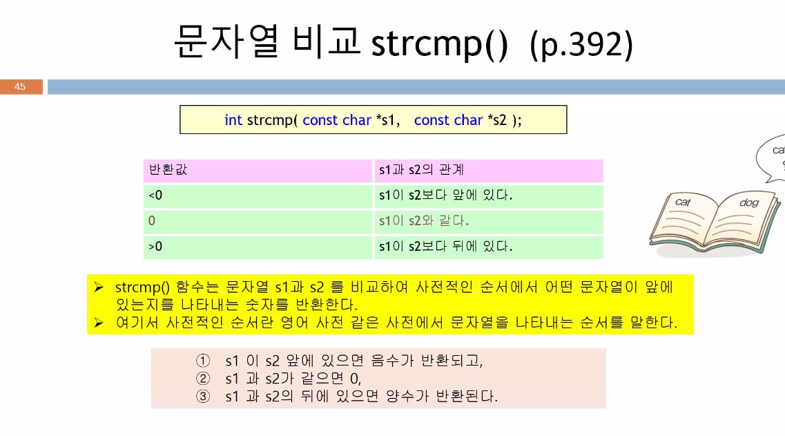 [C언어] 10장. 문자열