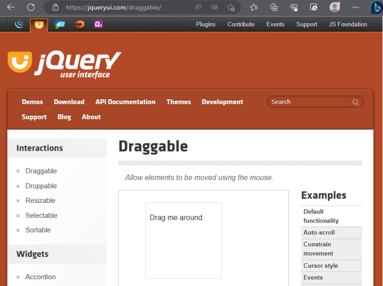 [jQuery] jQuery UI