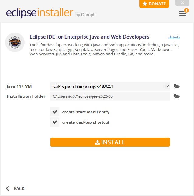 잊지 않기 위해 작성하는 설치 순서 -3. Eclipse