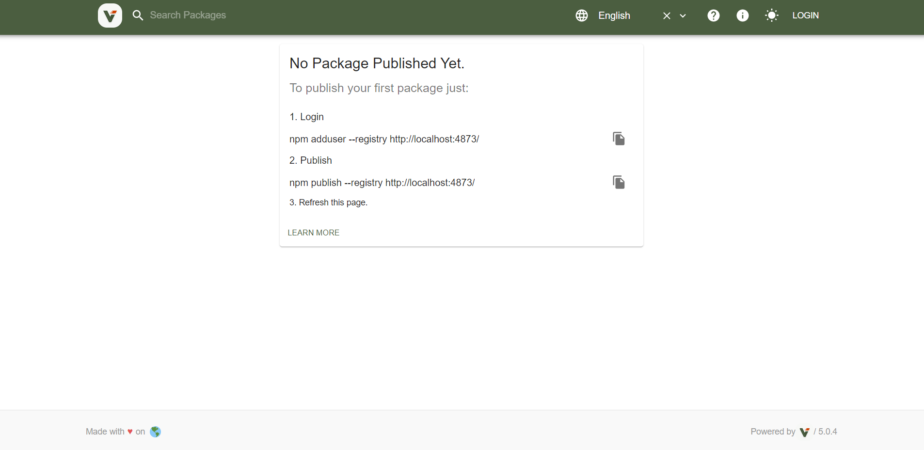 Private NPM Registry 구축하기 Private NPM Registry 구축하기