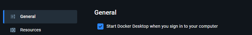 Docker Docker Desktop Auto Start 3543