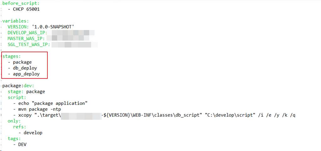 .gitlab-ci.yml 작성