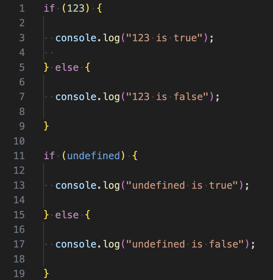 유데미 리액트 강의 18. Truthy & Falsy
