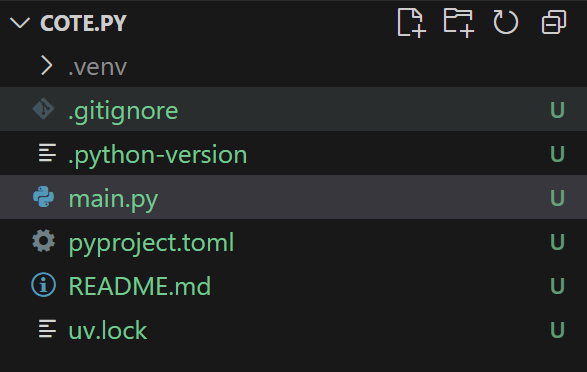 UV(Python package management tool)