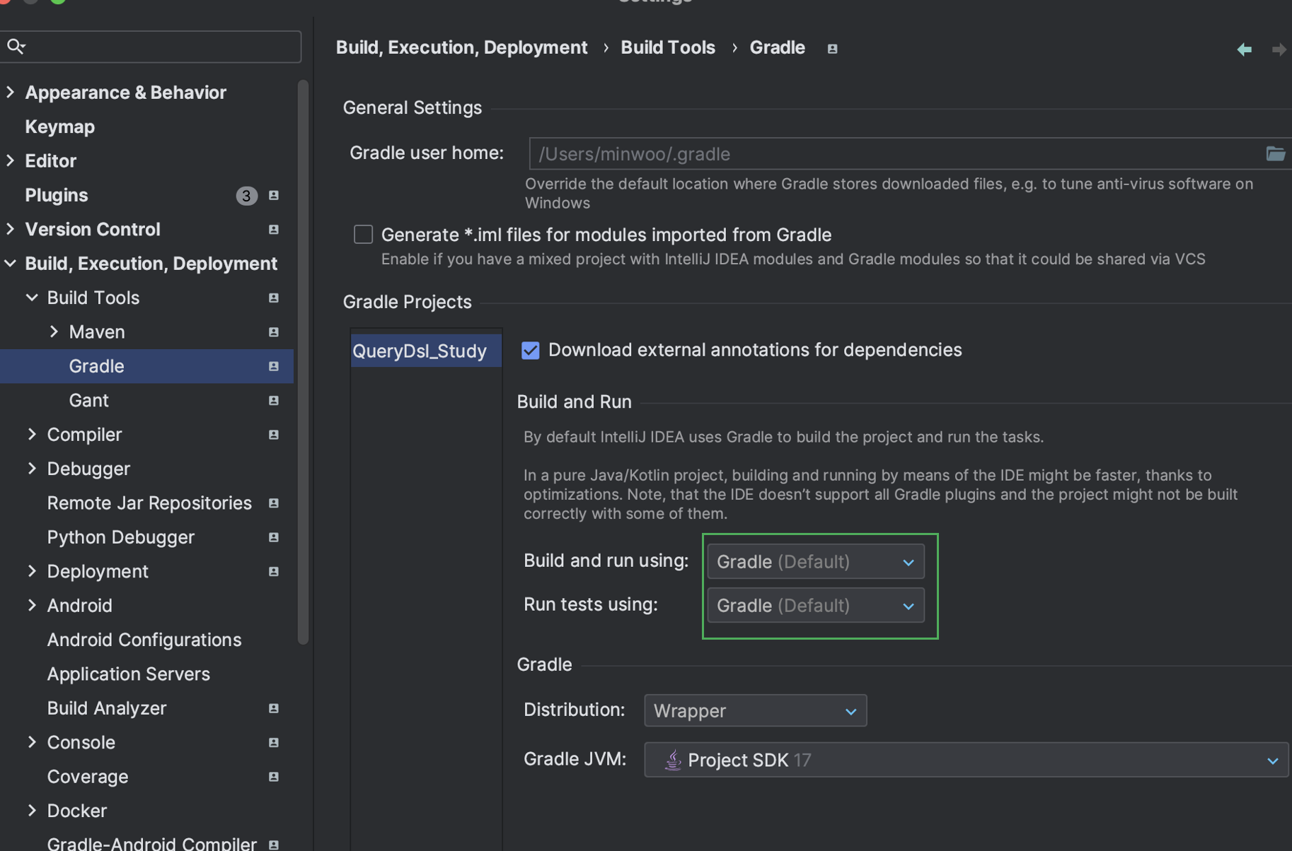 QueryDsl SpringBoot 3.x gradle 설정