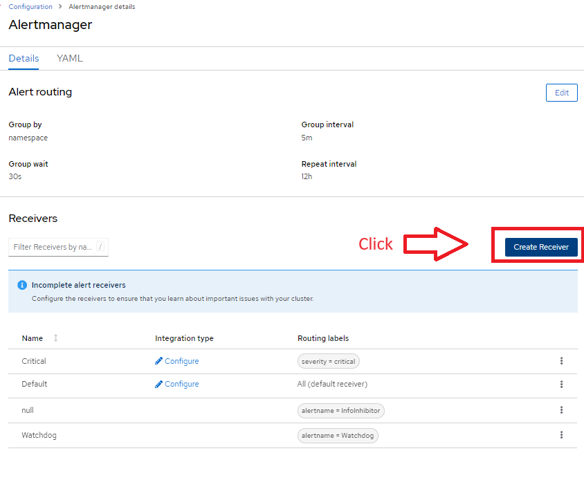 AlertManager, Email 알람 설정.