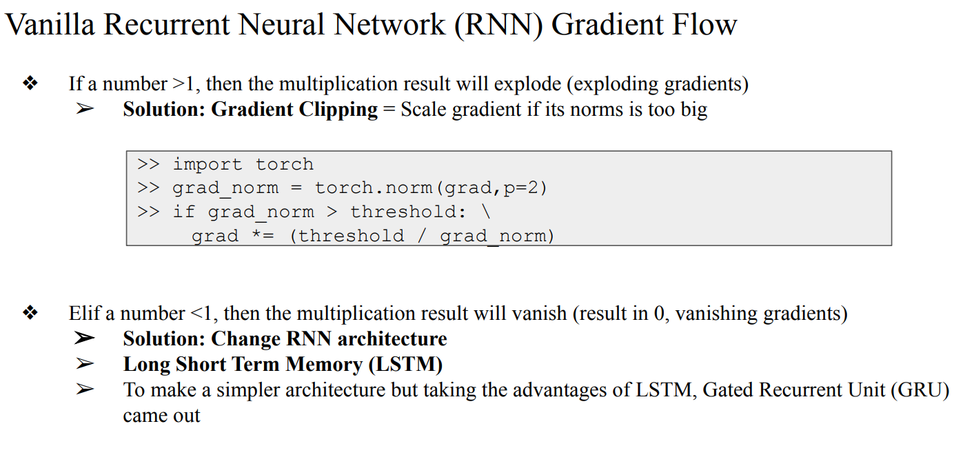 [청강] 딥러닝 7 - Long Short Term Memory (LSTM), Gated Recurrent Unit (GRU)