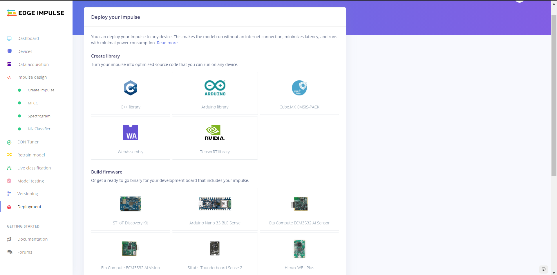 TinyML 개발을 위한 Edge Impulse 사용기