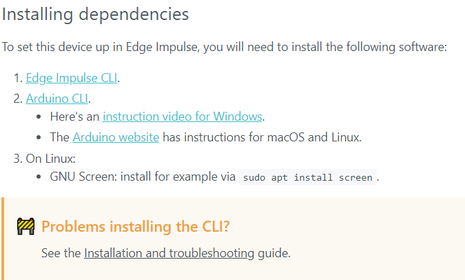 TinyML 개발을 위한 Edge Impulse 사용기