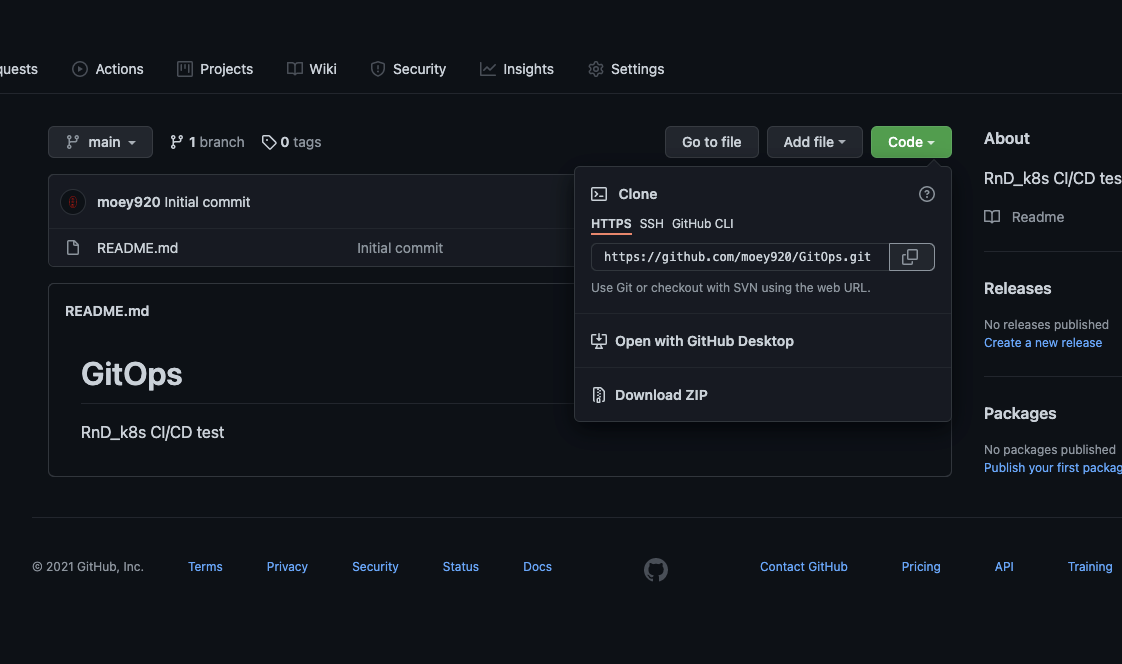 젠킨스 설치 및 설정하기, 젠킨스로 CI/CD 구현하기, 젠킨스 플러그인을 통해 구현되는 GitOps
