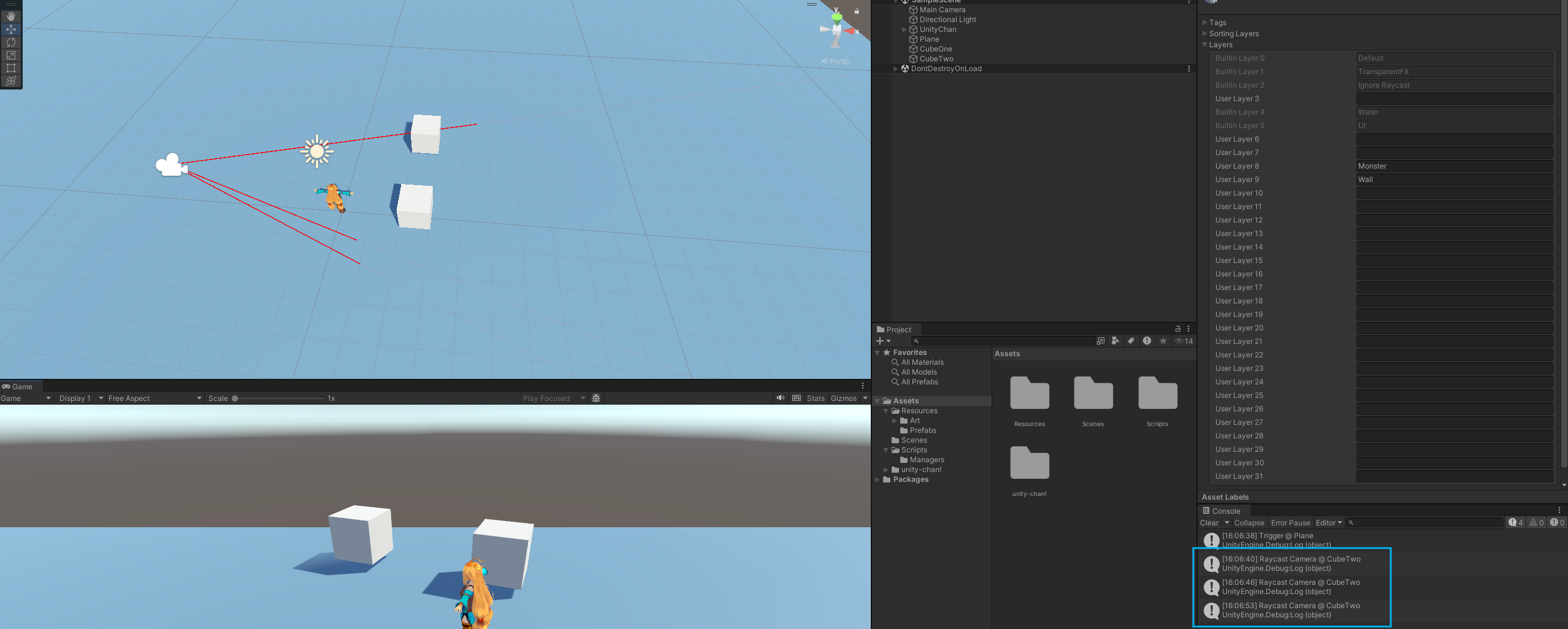 [Unity] LayerMask