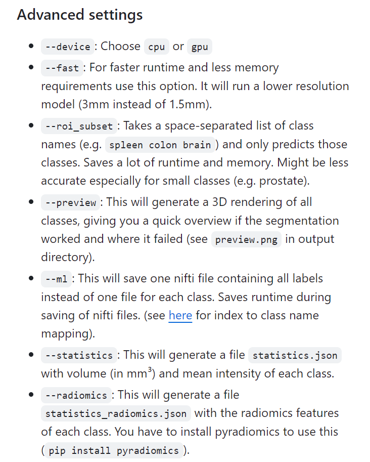 2. Total Segmentator
