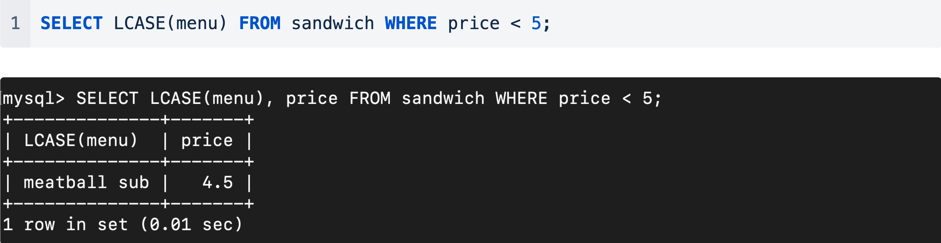 SQL CH16 Scalar Funciton