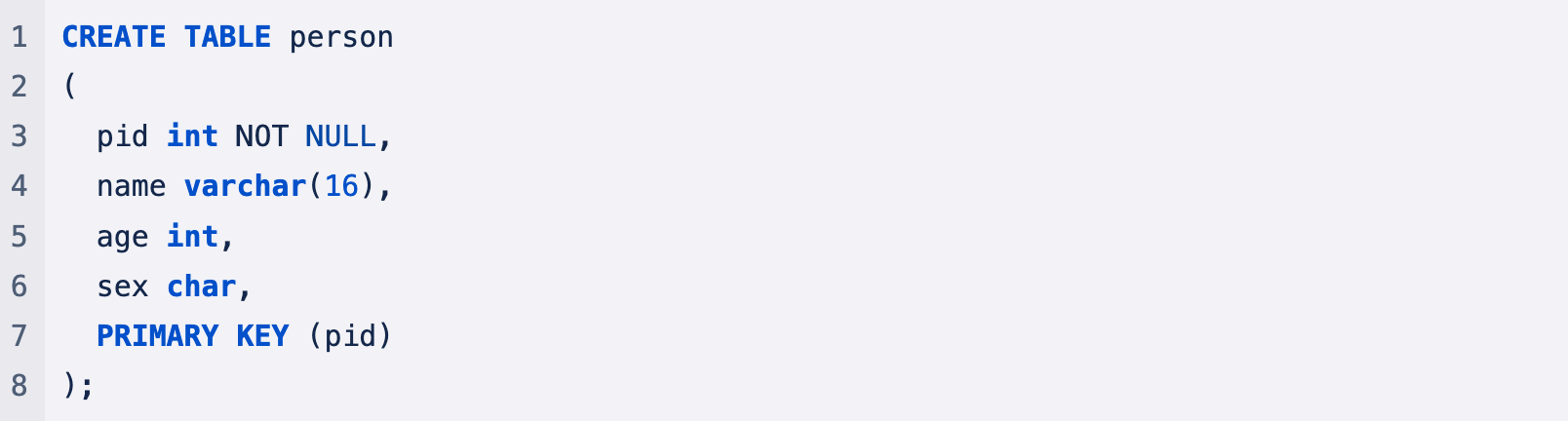 SQL CH14 PRIMARY KEY FOREIGN KEY