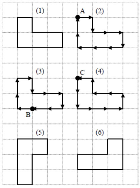 [BOJ] 2641 다각형그리기(python)