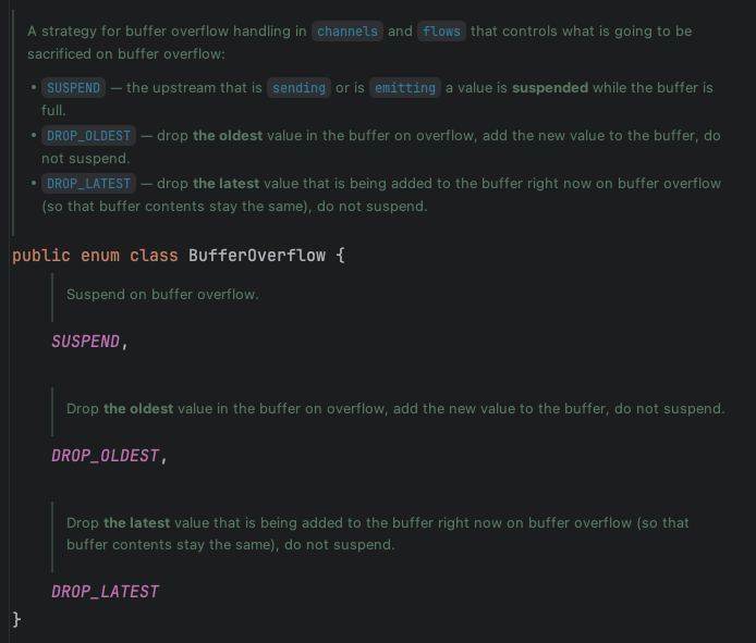 Kotlin - Flow Back Pressure