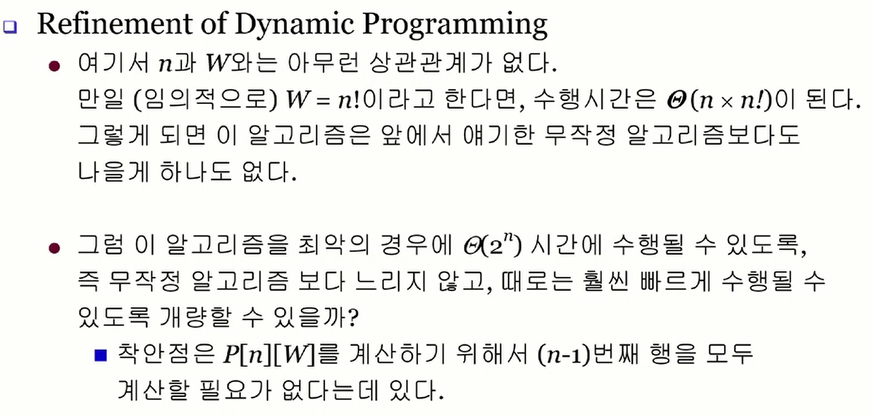 The Knapsack Problem