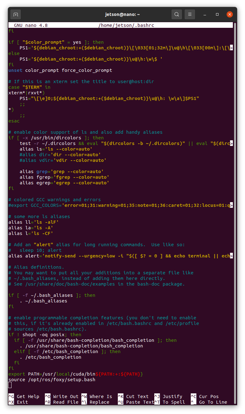 Ros2 foxy Setup on Ubuntu 20.04LTS