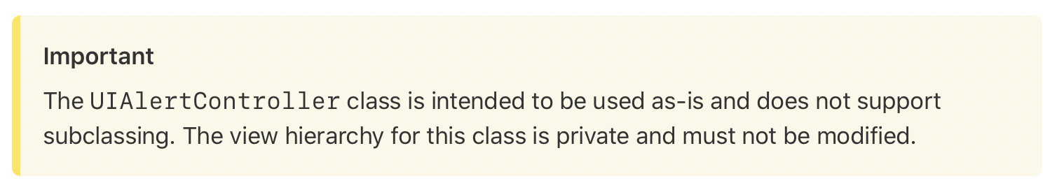 UIAlertController를 만들어보며 깨달은 애플개발자문서 보는 방법