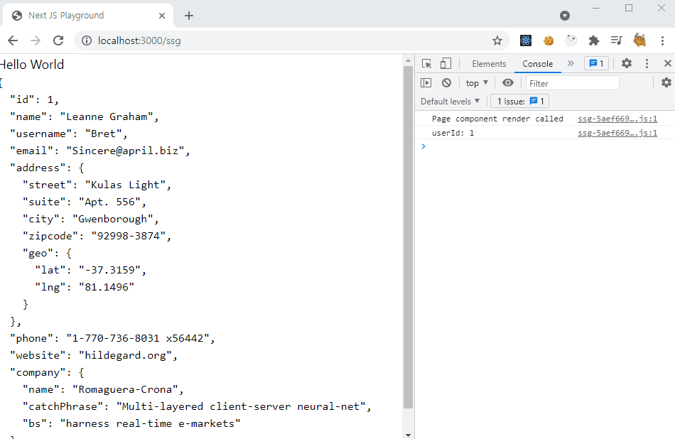 Next JS Pre-rendering : Hydration