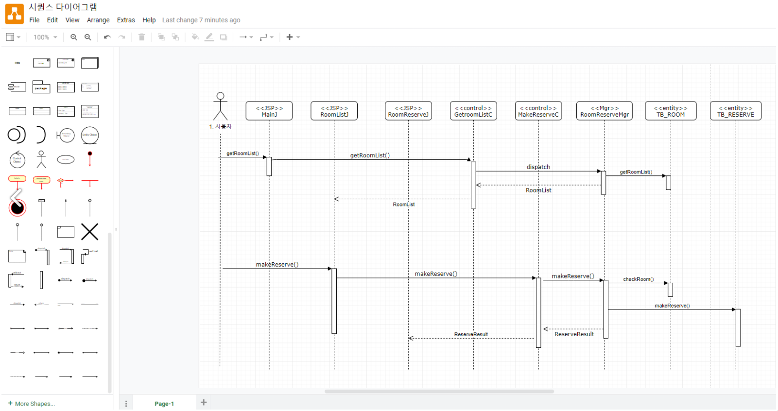 웹에서 그릴 수 있는 UML사이트 draw.io