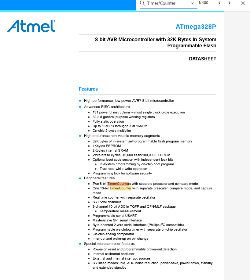 Timercounter And Interrupt For Accurate Time Control On Arduino Uno R3 9966