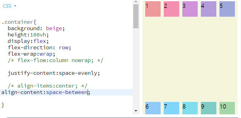 TIL 13 | CSS Flexbox Space