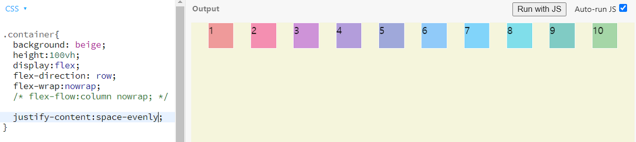 TIL 13 | CSS Flexbox Space