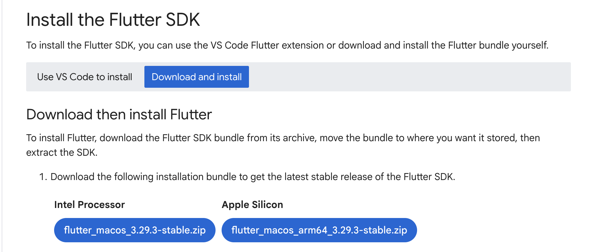[Flutter] macOS(m2) 플러터(Flutter) 설치 과정