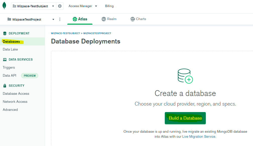 Cloud에서 MongoDB 써보기