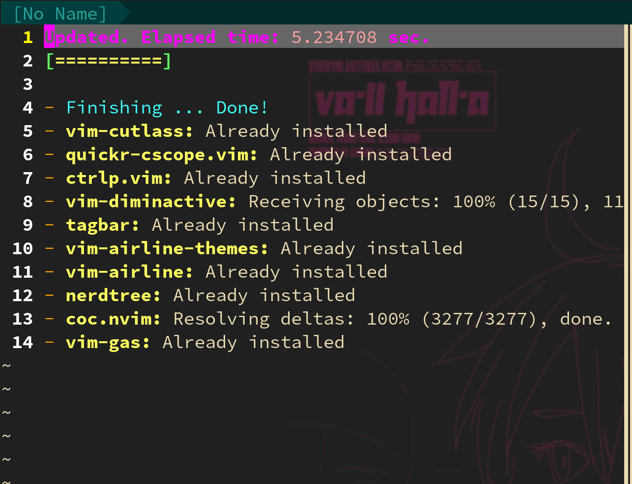[Linux] neovim 설정 (CoC, Vim-Plug, treesitter, NERDTree)